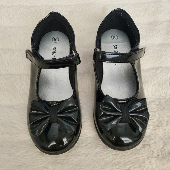 Smart Fit | Shoes | Smartfit Toddler Girls Black Patent Leather Dress ...